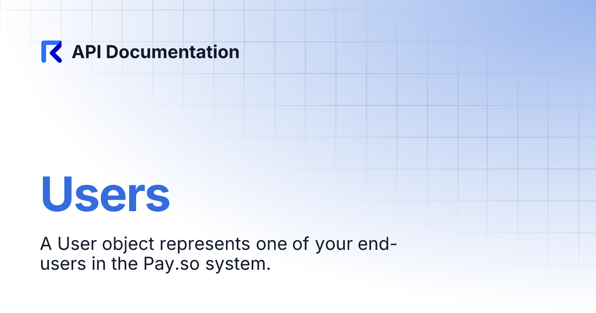 Users | API Documentation